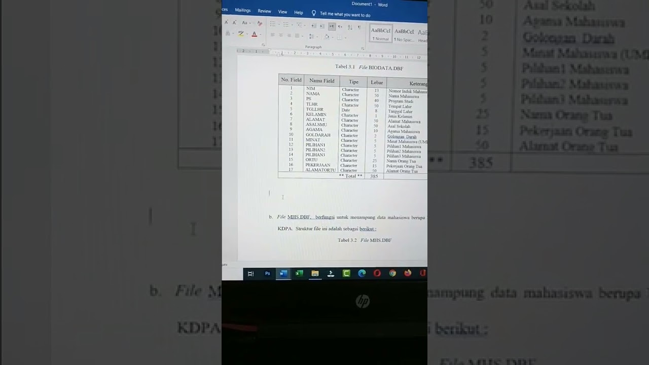 Cara Cepat Copy Paste Tabel di Microsoft Word #Short #Shorts By Channel ...