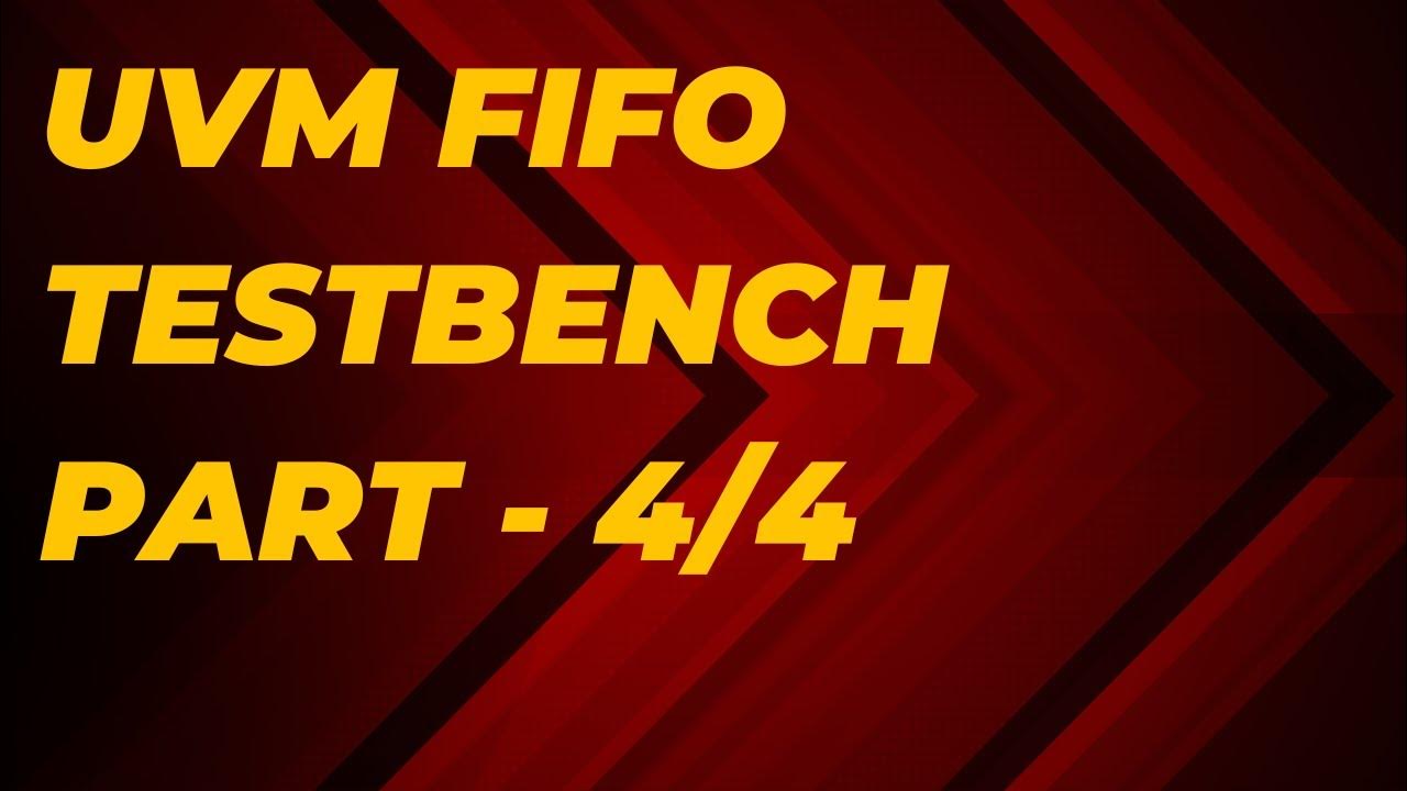 UVM Bootstrap Verification UART Part4 | GrowDV full course - YouTube