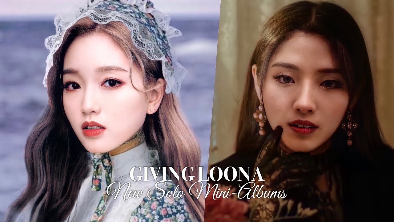 GIVING LOONA NEW SOLO MINI-ALBUMS - YouTube