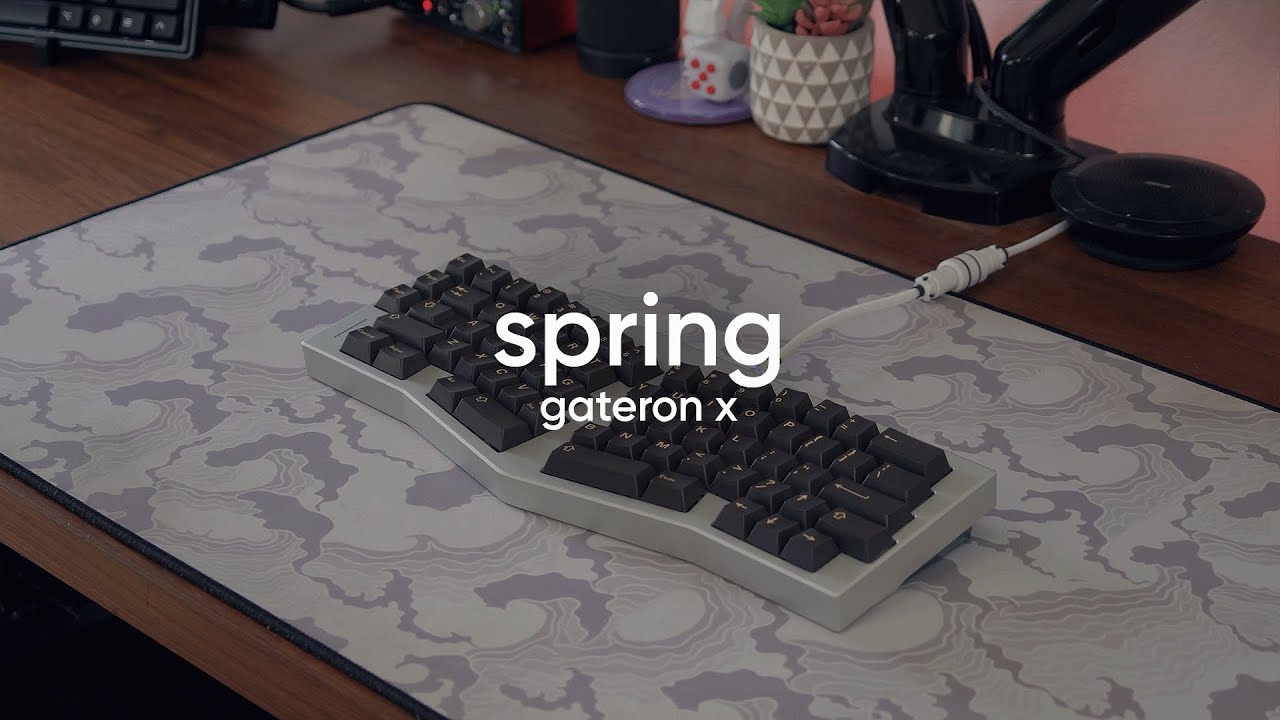 POPPY CREAMY THOCKY CLACKY - owlab spring w/ gateron x sounds - YouTube