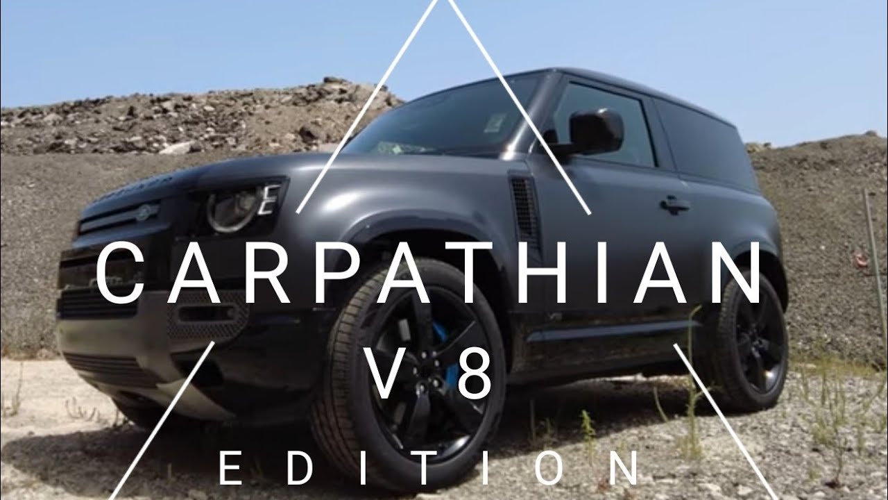 NEW 2021 LAND ROVER DEFENDER V 8 SUPERCHARGER CARPATHiAN EDITION P-525 ...