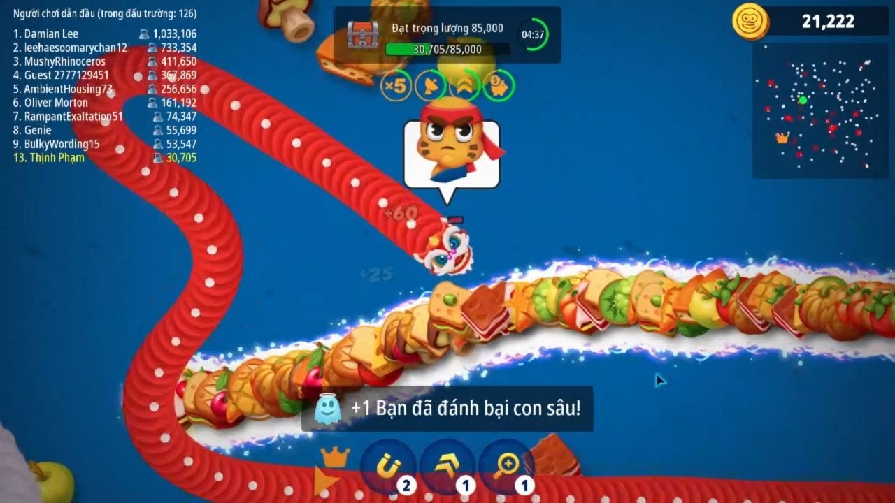 Worms Zone - Infinity Map - Part 37 - YouTube