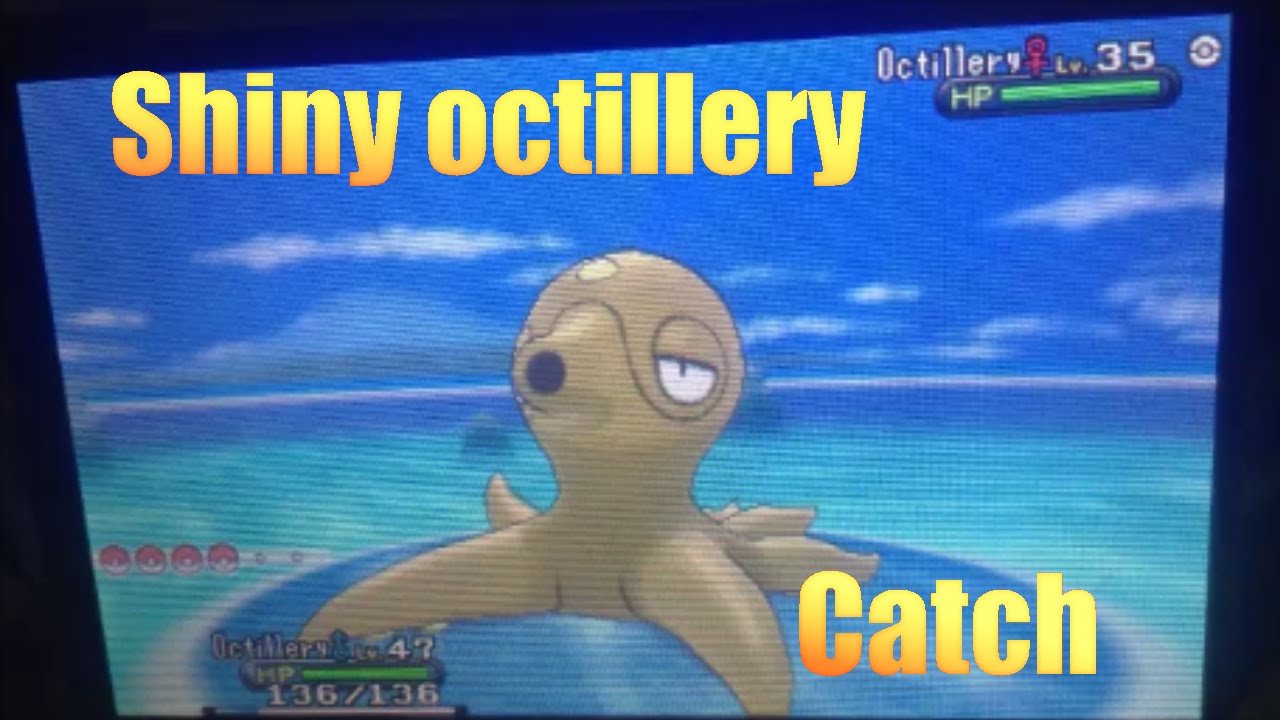 Shiny Octillery Catch (Pokemon X/Y) - YouTube