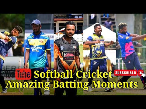 Softball Cricket Amazing Batting Moments | Sri Lanka Softball Cricket | Batsman | Batting ...