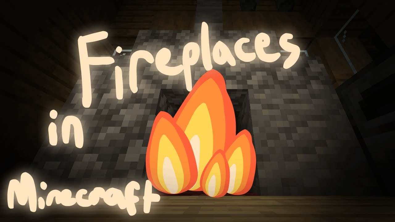 building fireplaces in minecraft - YouTube