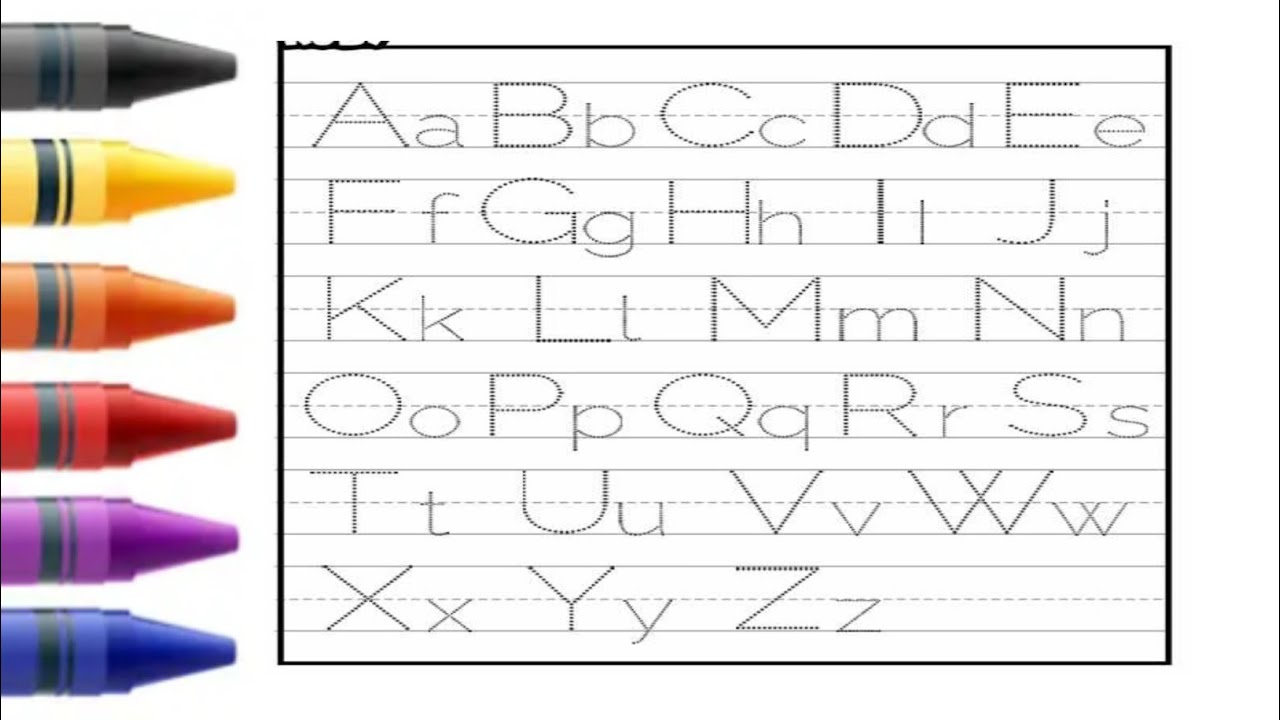 Learn ABC _ Capital and Small Letters | Alphabets A to Z for Kids ...