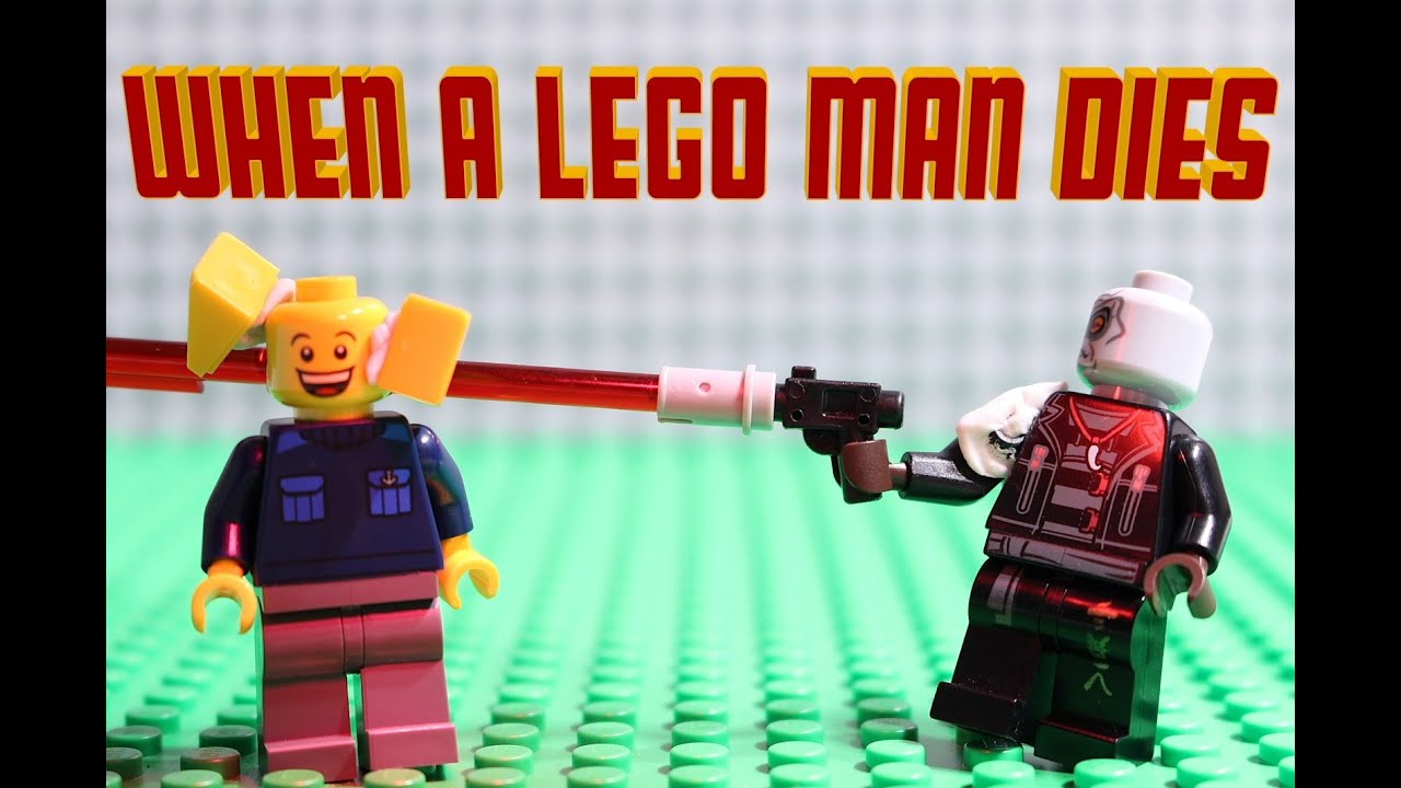 When a Lego man dies. (part 1) lego stopmotion - YouTube