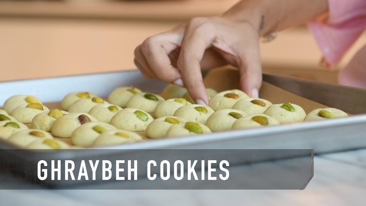 Graybeh Cookies | Dalia's Kitchen - YouTube