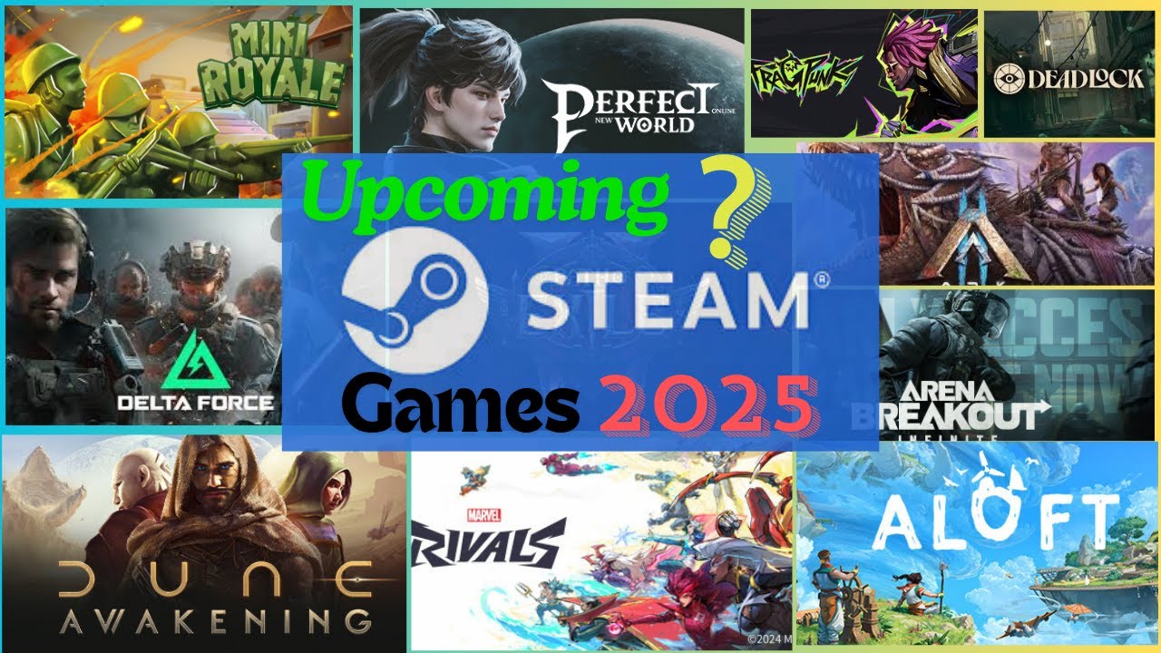 Steam Faceoff! Best Free New Upcoming Games for PC Gamers in 2025 - YouTube