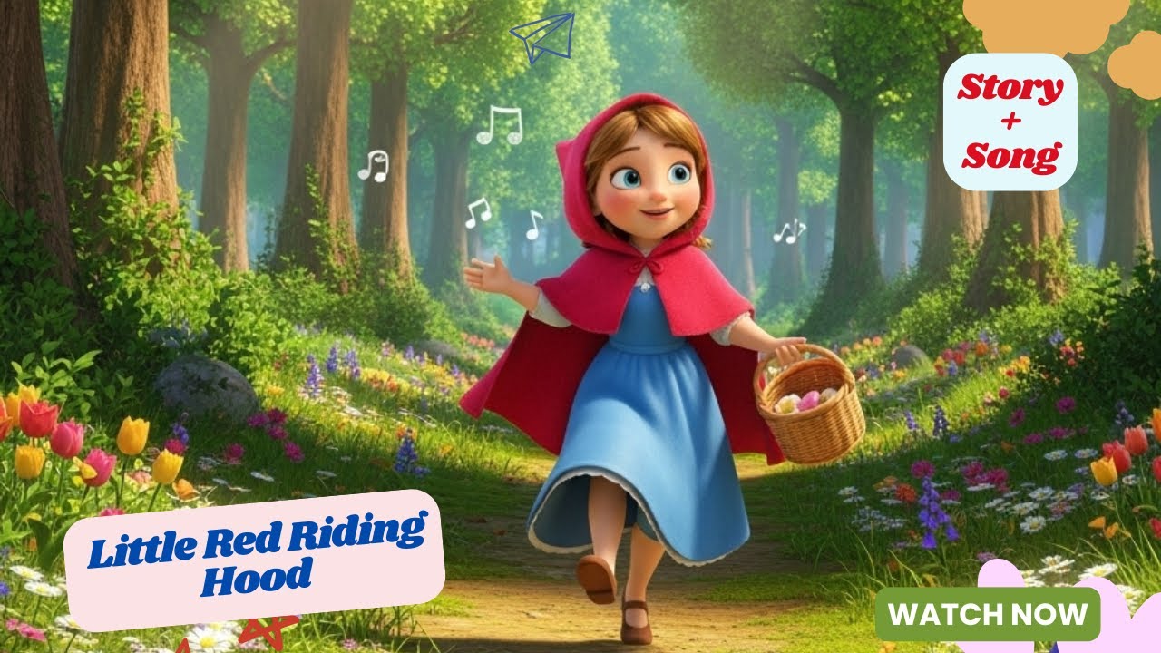 Little Red Riding Hood Story AND Song! | A Fairy Tale Adventure - YouTube
