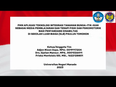 PKM APLIKASI TEKNOLOGI INTEGRASI TANAMAN BUNGA-ITIK-IKAN - YouTube