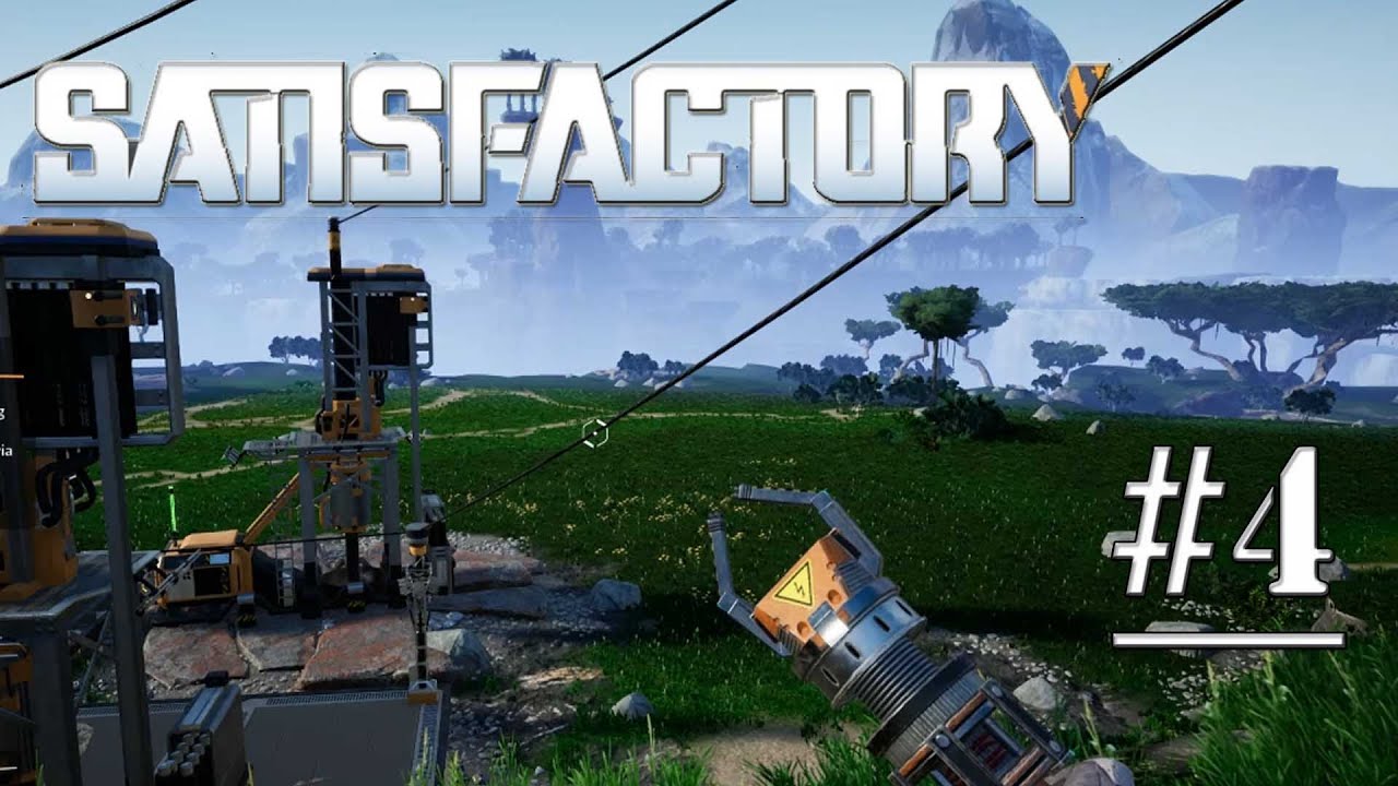 Satisfactory - Bauen ohne Plan, das bin ICH - Lets Play Satisfactory #4 - YouTube