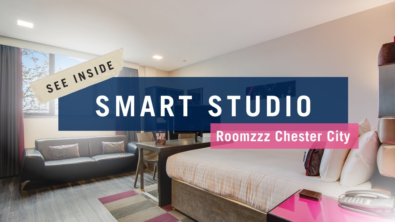 Smart Studio | Apartment Tour | Roomzzz Chester City - YouTube