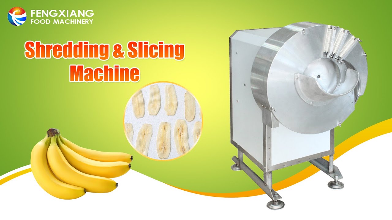#Banana slicing shredding machine - YouTube