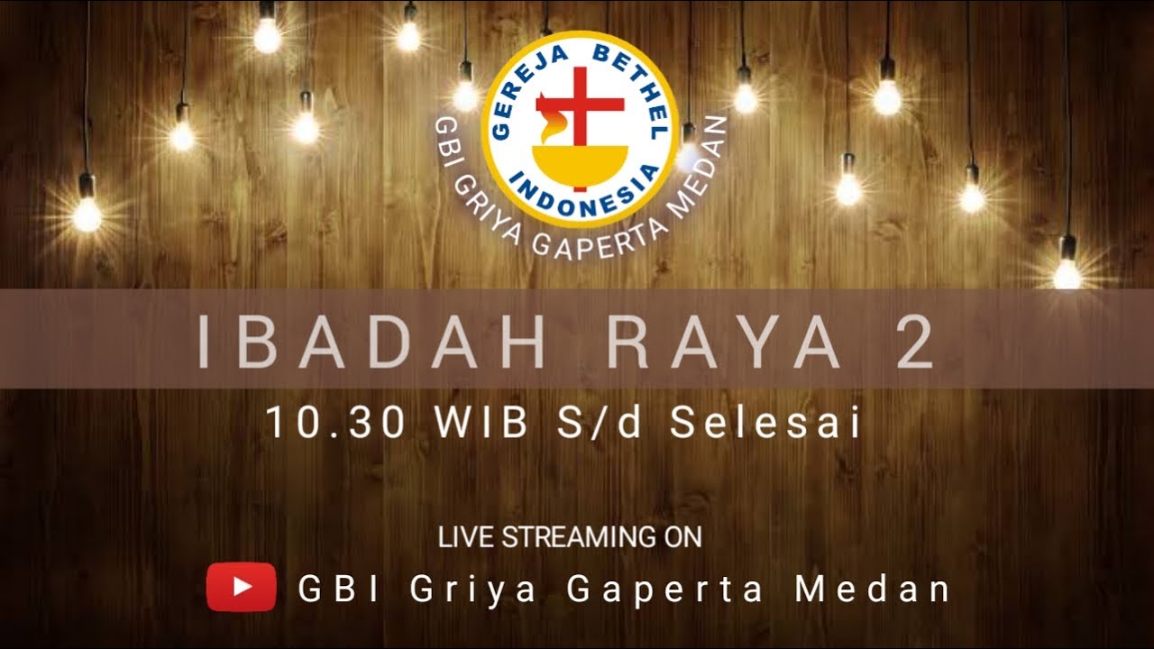 IBADAH RAYA 2 (08 NOVEMBER 2020) #GBIGRIYAGAPERTAMEDAN - YouTube