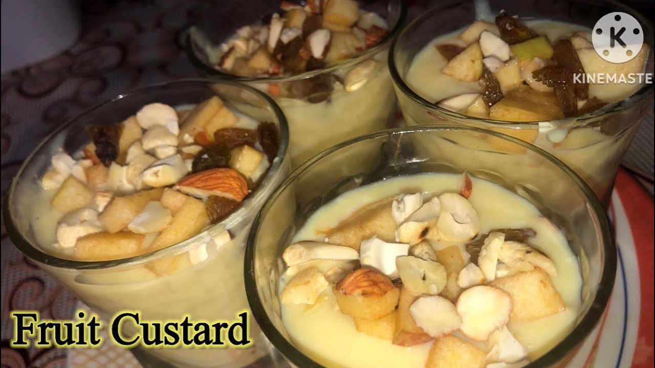 Fruit and Dryfruit Custard Recipe || Made in Zeba Zahid Kitchen - YouTube