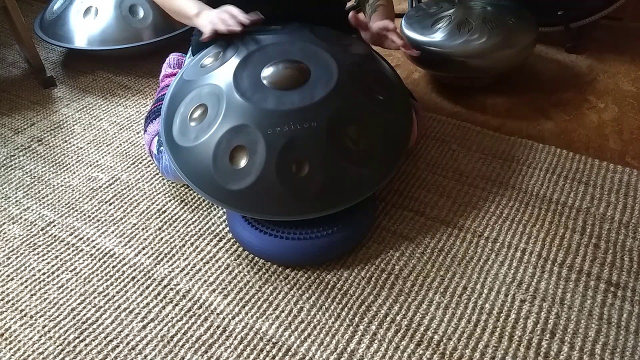 Edda B., 3er Pattern mit Variationen, "Opsilon" Handpan, B-minor Tuning ...