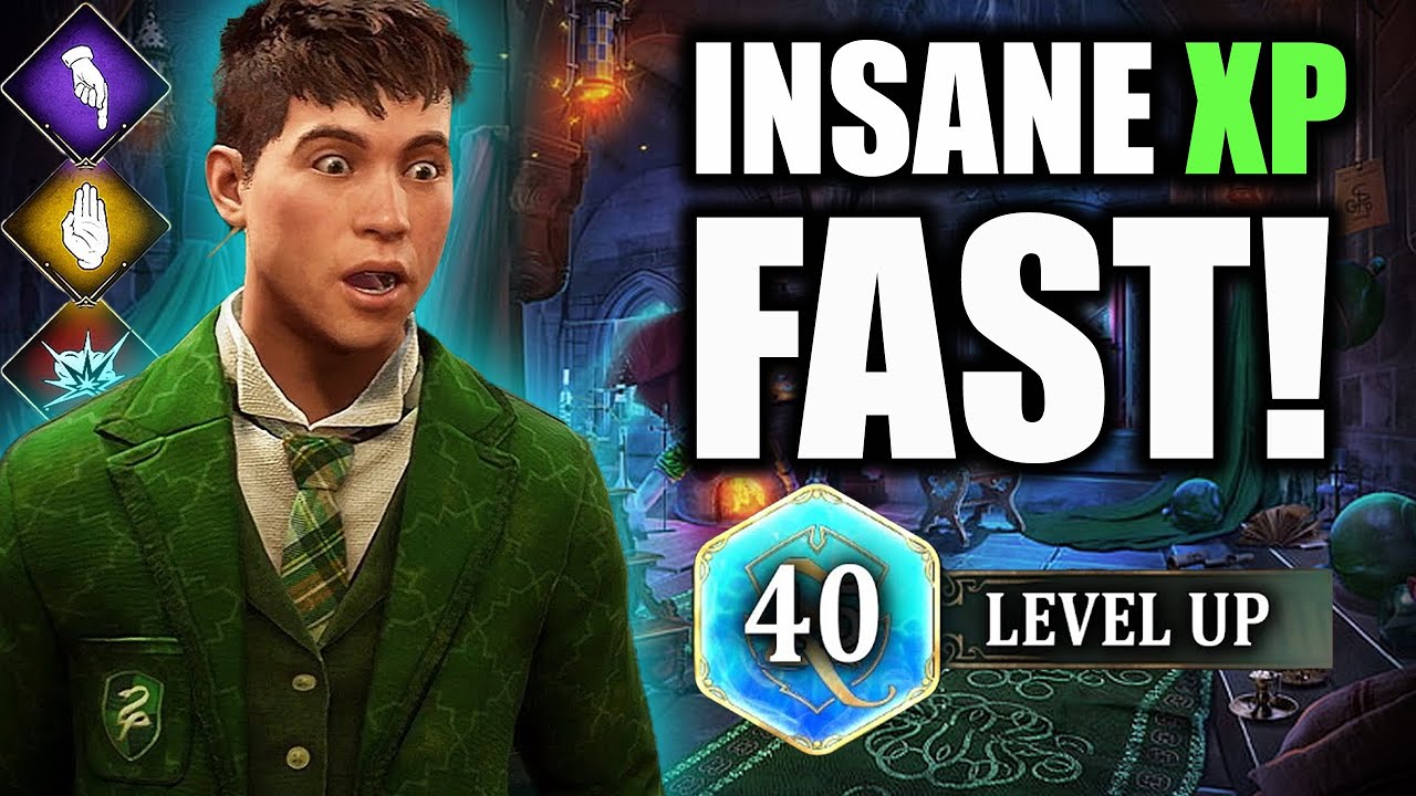 Fastest Way to Level Up (Hogwarts Legacy ) | Guide To Reach Level 40 ...