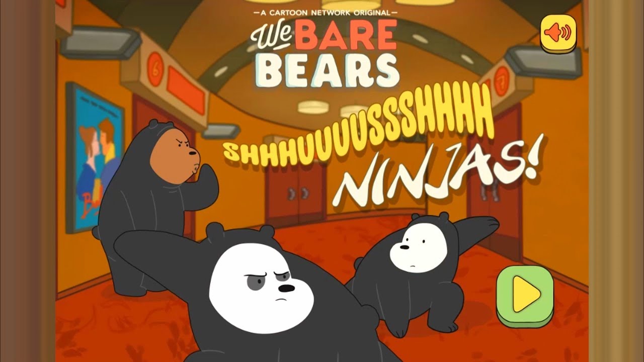 We Bare Bears: Shush Ninjas - Gameplay Walkthrough Part 1 - YouTube