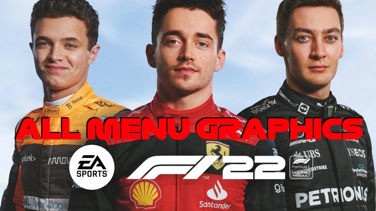 F1 22 Game Start-Up + All Menu Graphics (General UI/Interface) - YouTube