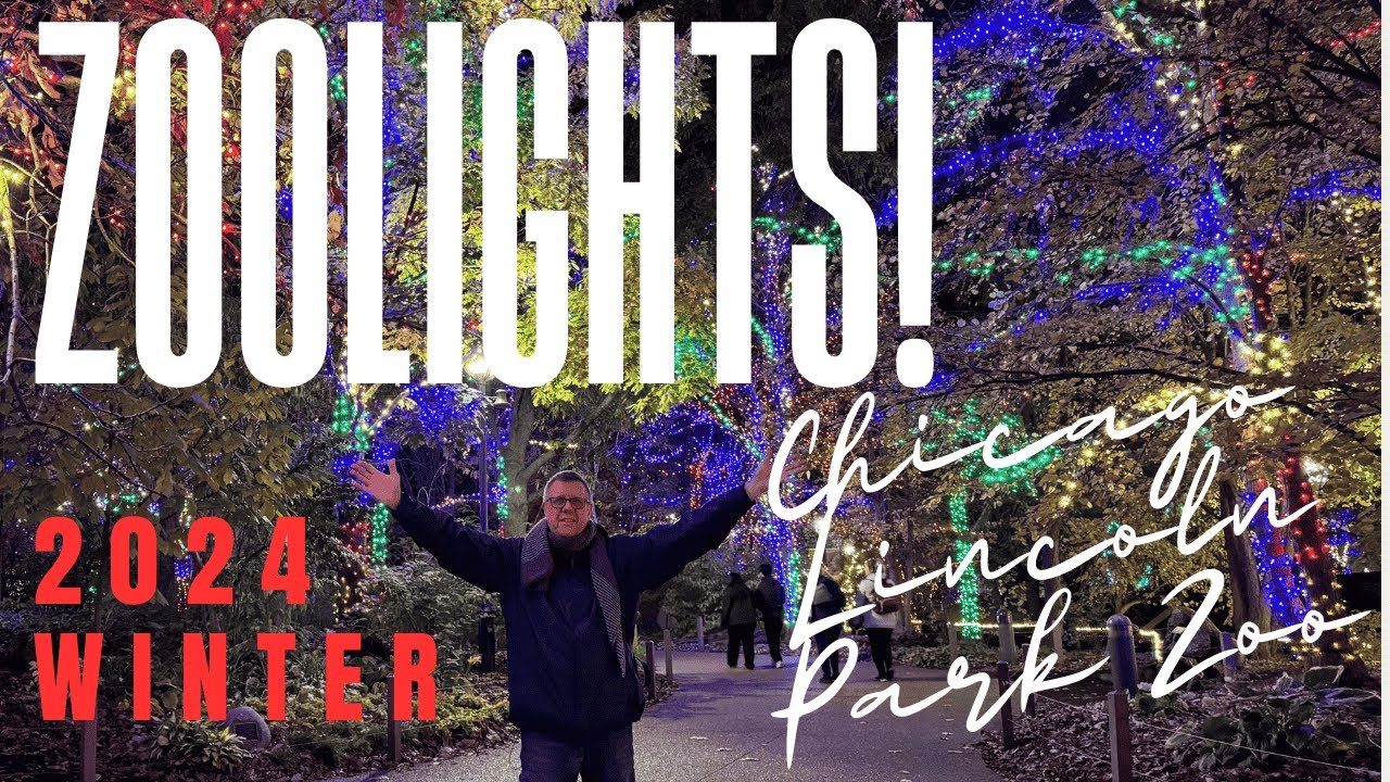ZooLights 2024! At Chicago's Lincoln Park Zoo! - YouTube