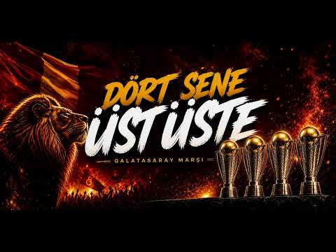Dört Sene Üst Üste! 🔥 Galatasaray  Edit Marşı (2026)