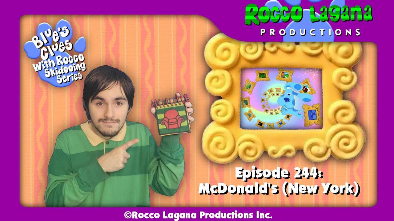 Blue's Clues & Rocco: Skidooing Series: (Episode 244: McDonald's (New ...