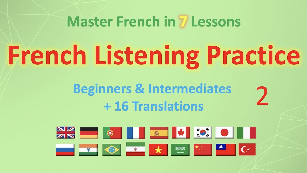 Learn French: Free French Class for Beginners - 2 - YouTube