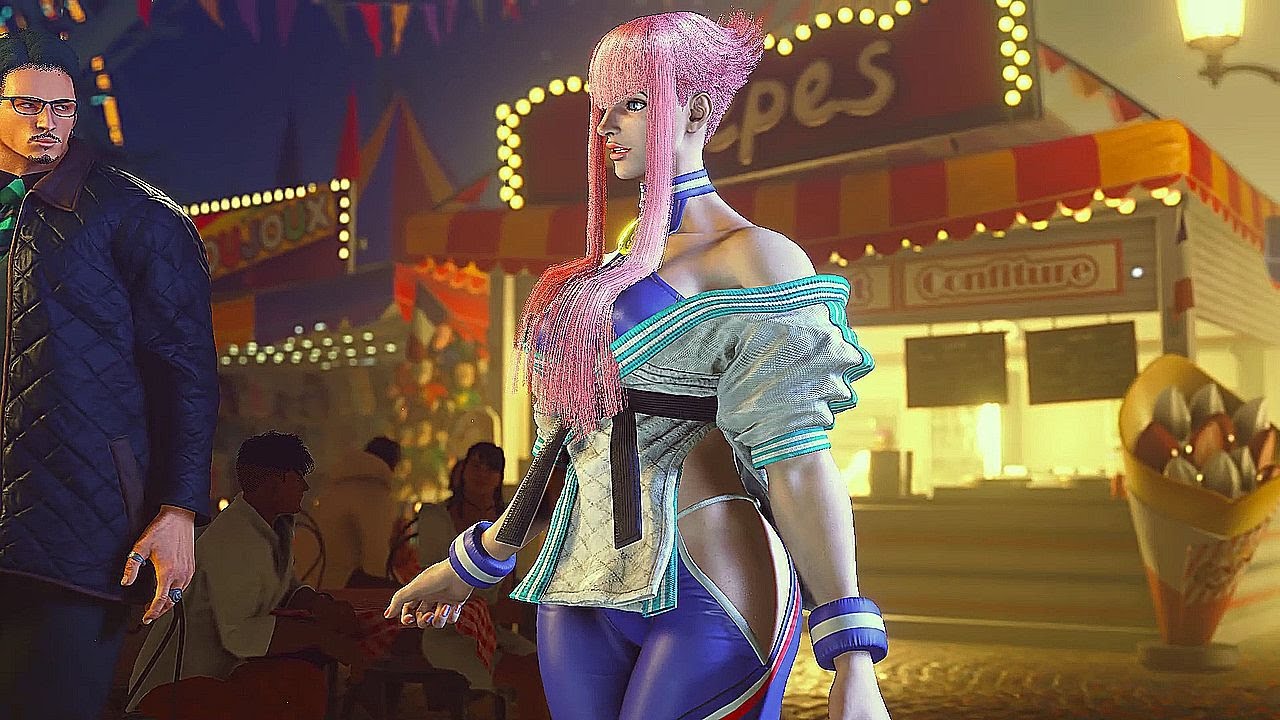 Street Fighter 6 - Manon Free Camera Mod! - YouTube