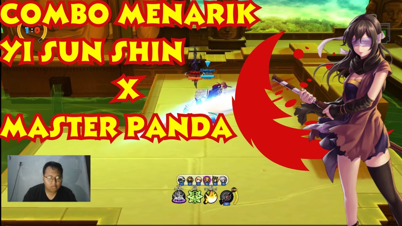 Nang In Melawan Combo Yi Sun Shin Master Panda Lost Saga Origin | Nang ...