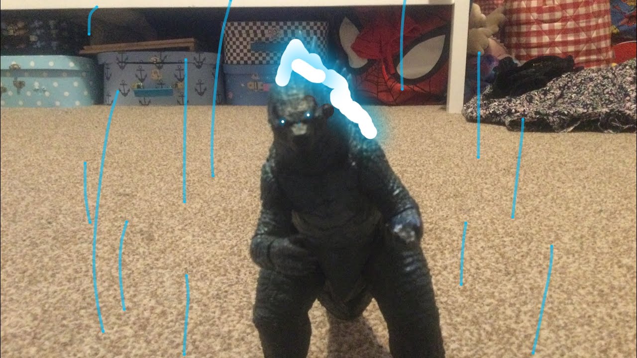 Godzilla atomic beam - YouTube