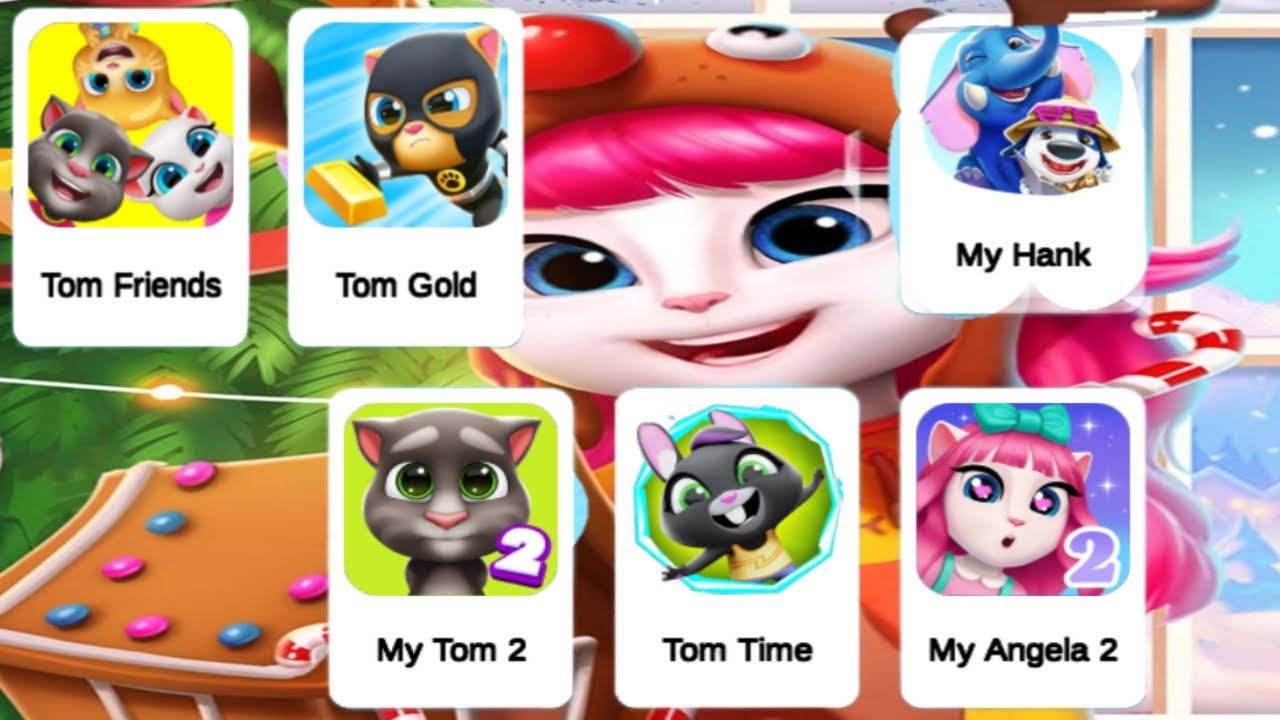 My Talking Tom And Friends : Snake Dash | All Talking Tom Update Games ...