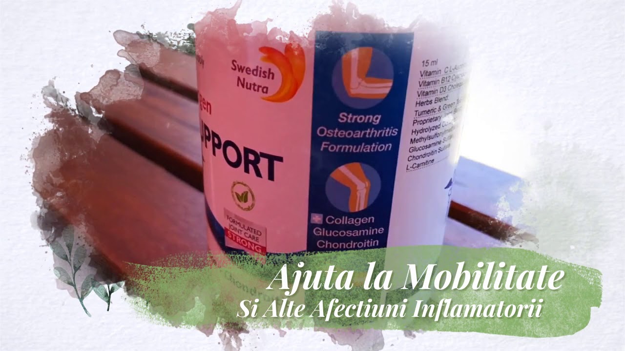 Colagen Lichid Hidrolizat Tip 2 cu 5000mg + Glucozamina, Crondoitina ...