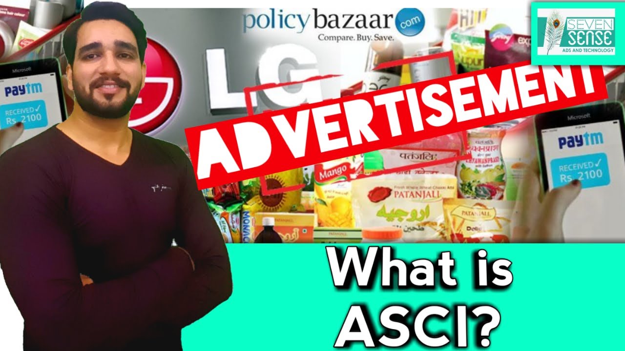 What is ASCI ? Advertising Standrad Council of India 's work? - YouTube
