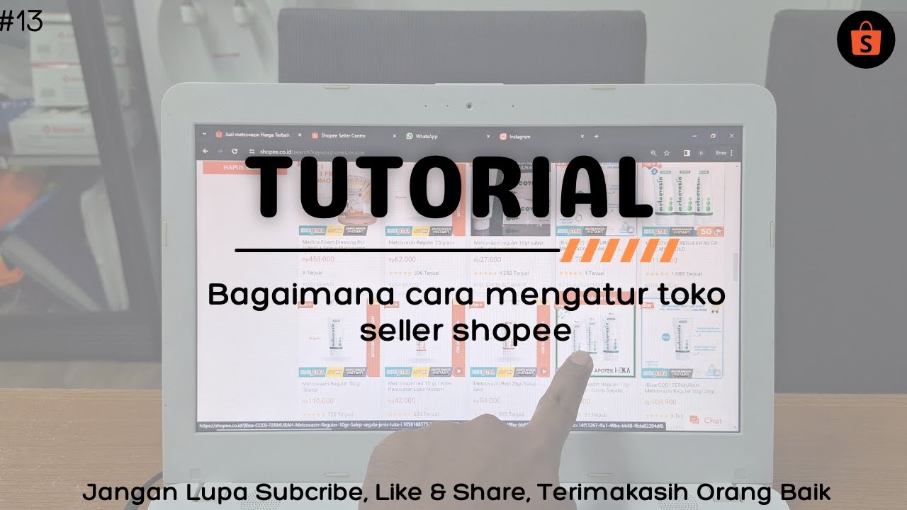 Bagaimana cara mengatur profil toko seller shopee terbaru 2024 - YouTube