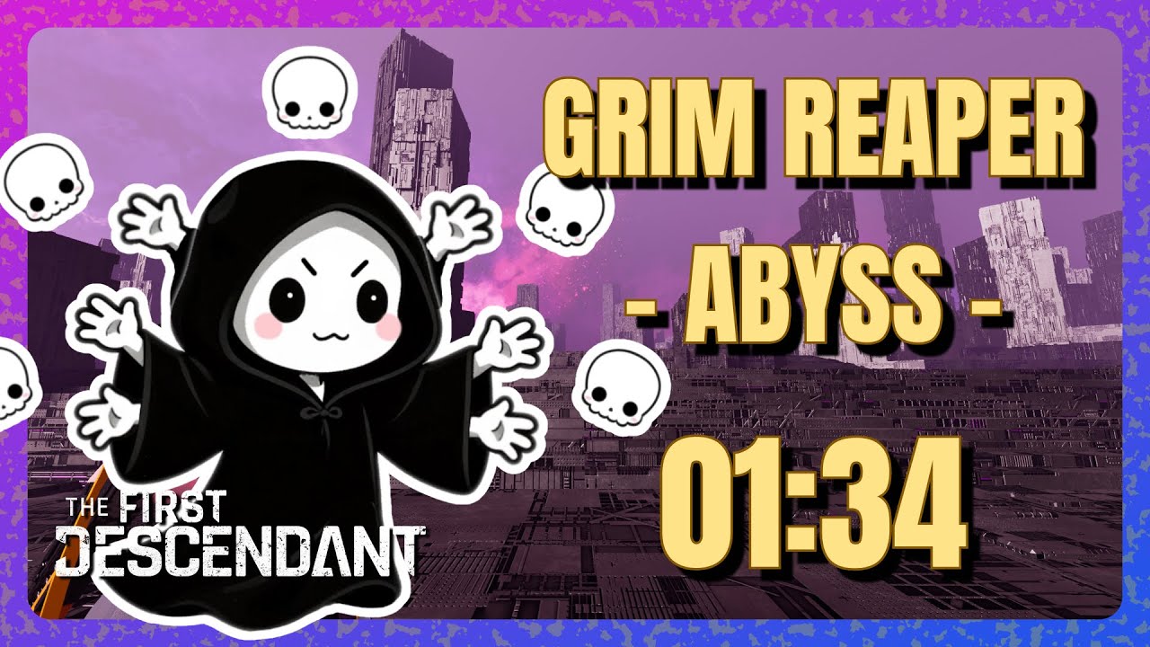 The First Descendant | Grim Reaper - Abyss | Ultimate Luna - 01:34.237 ...