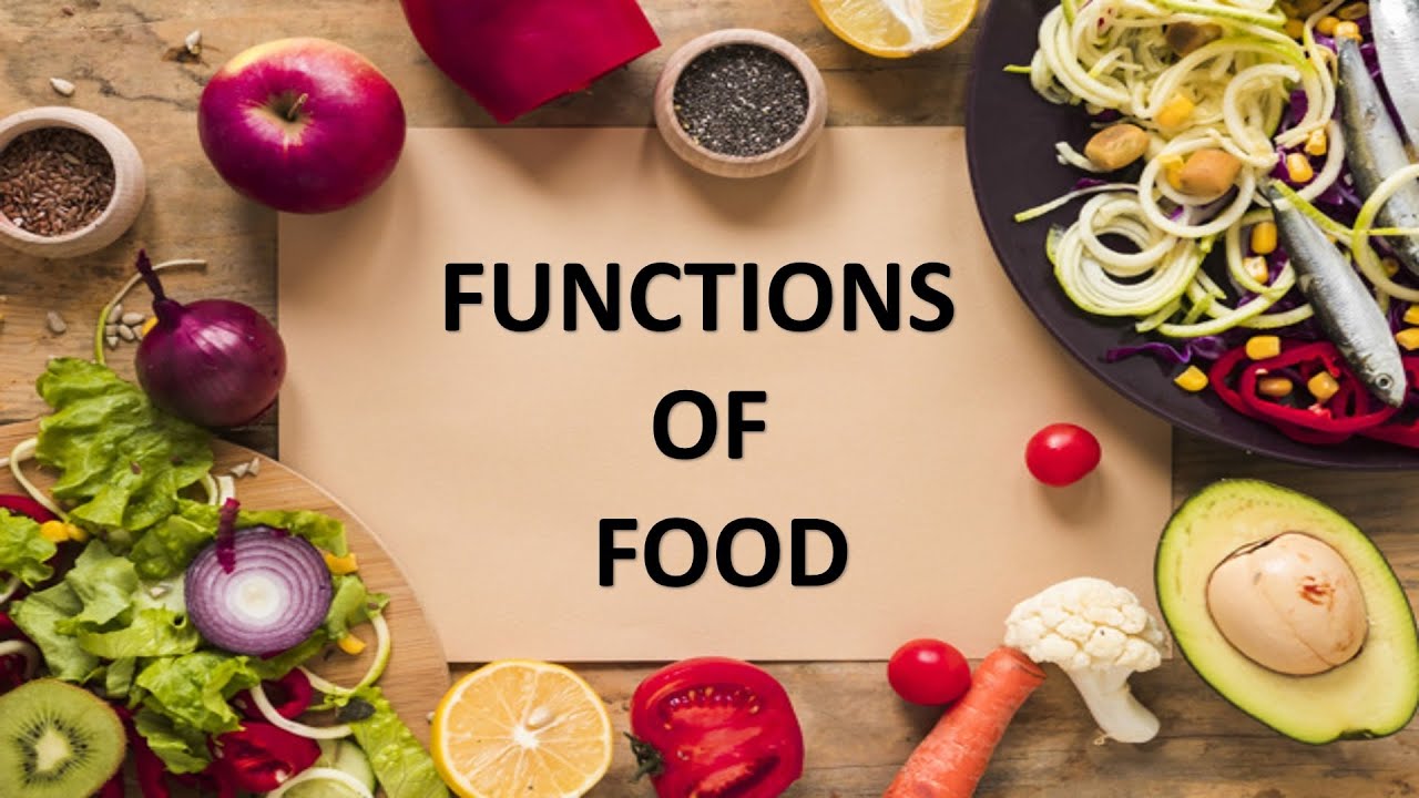 Functions of Food | Basic Nutrition | ENGLISH |Teacher Priya ...