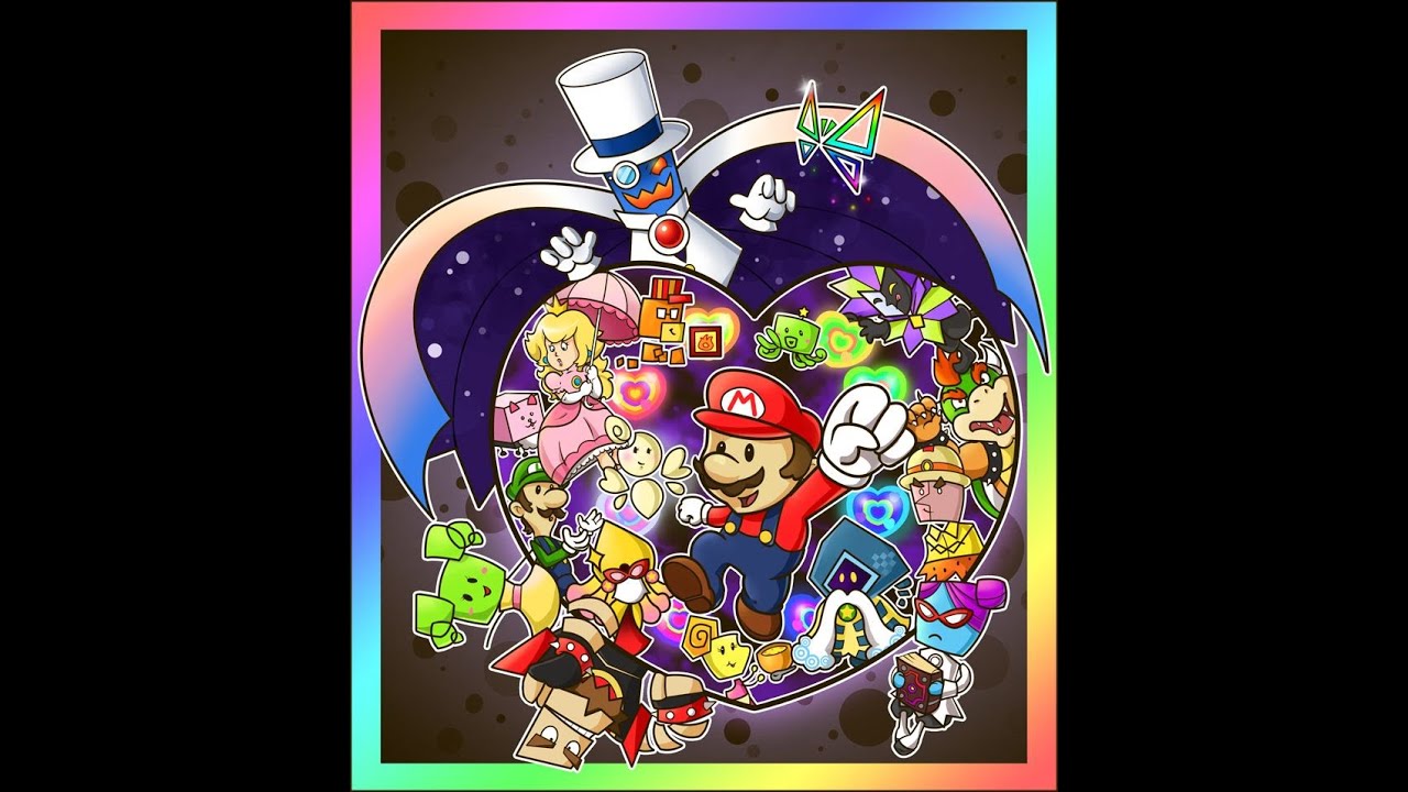 mario super paper music - YouTube
