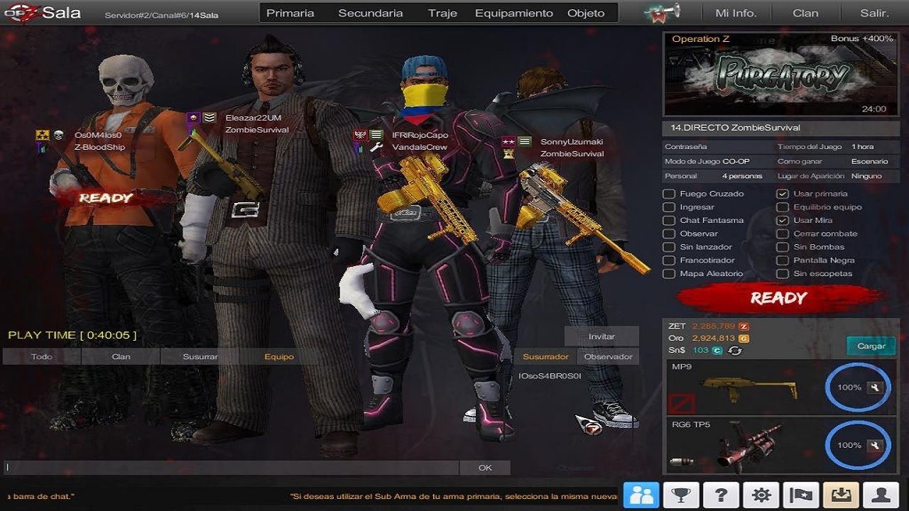 Noche de HELL y PURGATORY en Operation 7 zombies - YouTube