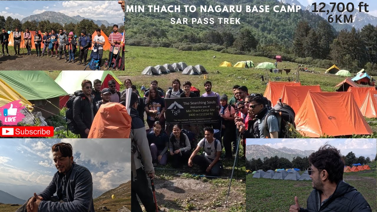 Day 3 I Min Thach to Nagaru I Best Snow Trek in Summer I Sar Pass Trek ...