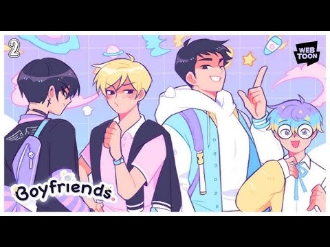 Boyfriend comic webtoon part 2 - YouTube