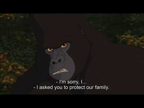 Tarzan confronts Kerchak(resounded)