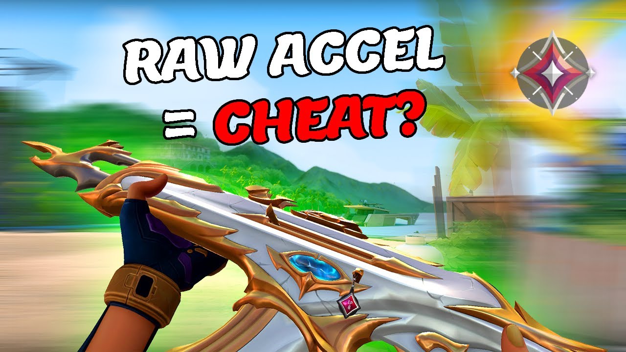 so i tried raw accel... - YouTube