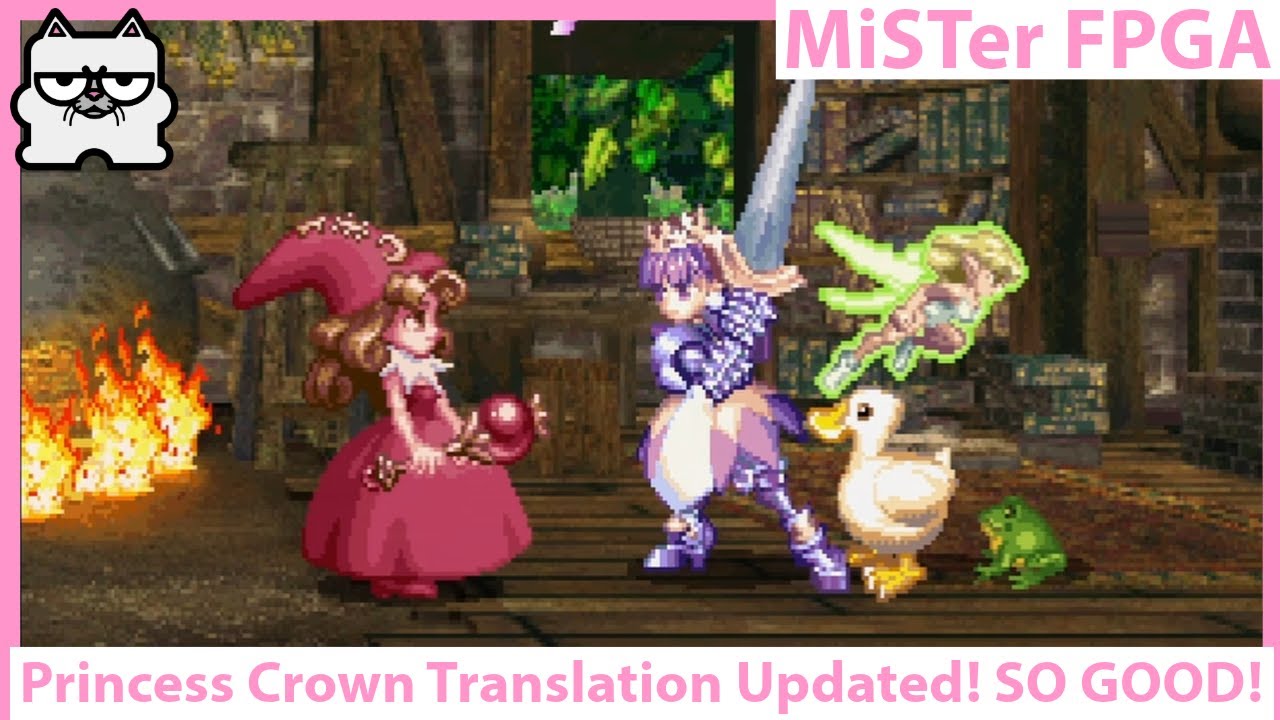 Princess Crown Translation Update is Out! SO Much Better! A Sega Saturn ...