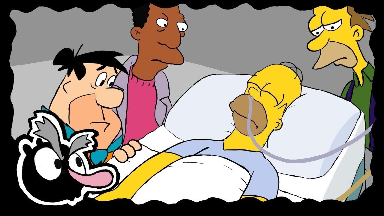 Homer Simpson's Deathbed (feat. Fred Flinstone) - YouTube