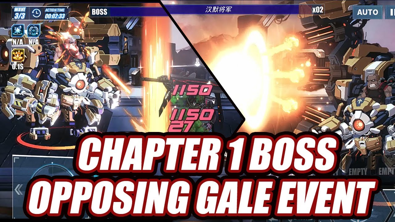 CHAPTER 1 BOSS IN OPPOSING GALE EVENT | Final Gear - YouTube