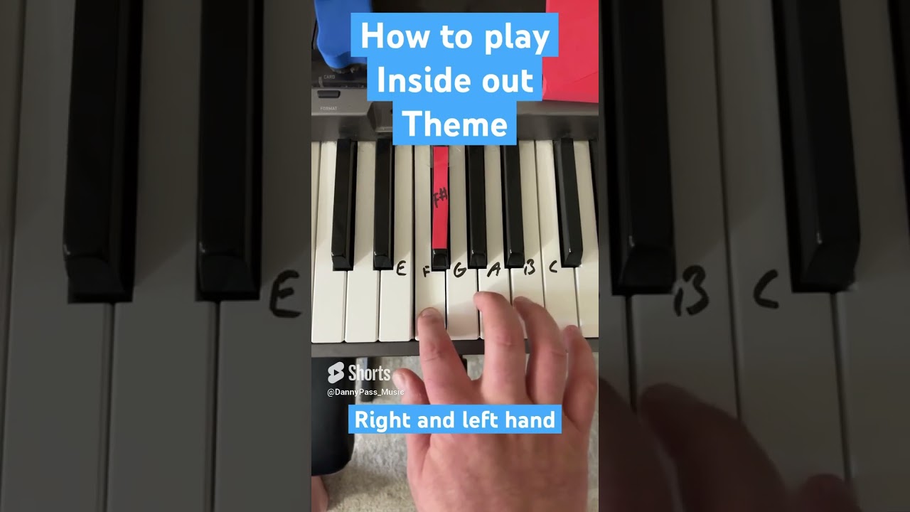 How to REALLY play inside out theme #pianotutorial #pixar #insideout ...