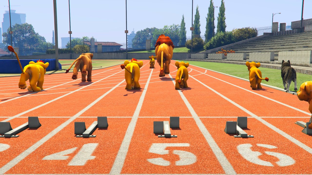 The Lion King Family Chaos: Kion’s Epic City Chase! 🦁🚨 Can He Escape ...