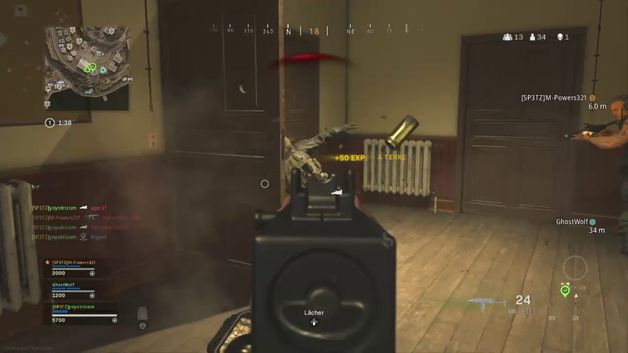 COD Warzone Gros HS corps à corps au Pellington et elimination de l ...