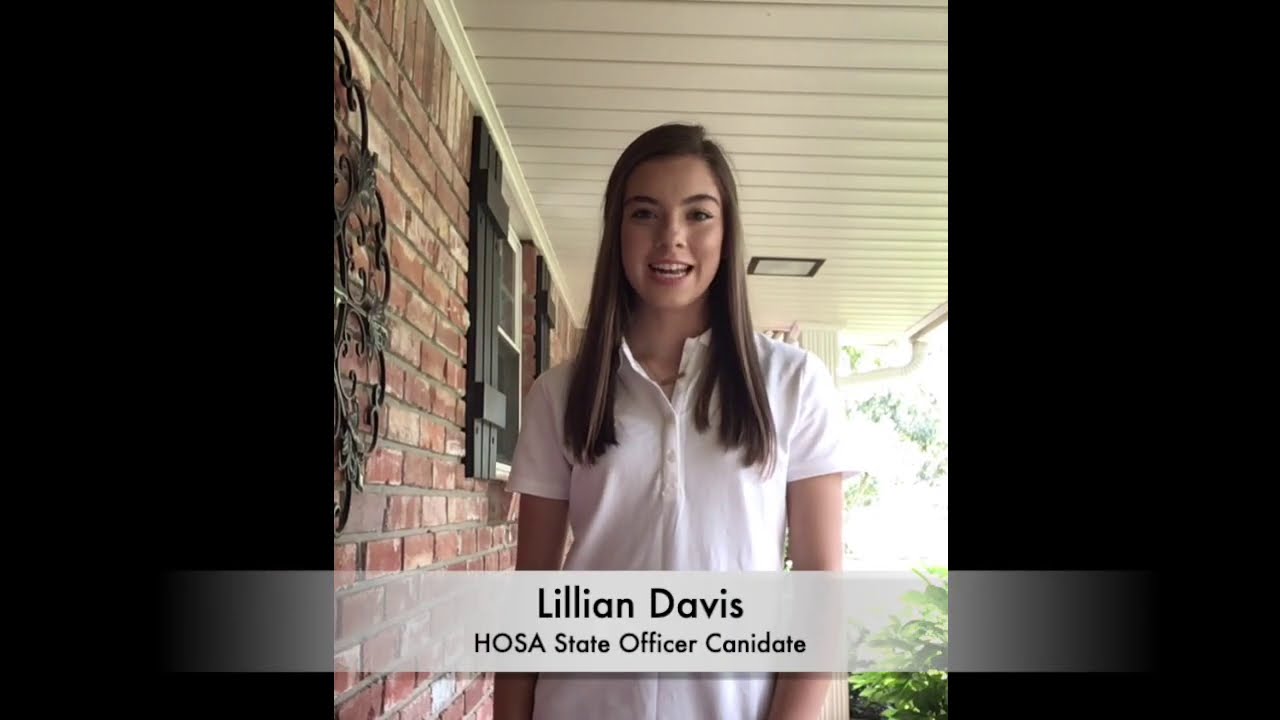 Lillian Davis' 2020-2021Oklahoma State Officer Speech - YouTube